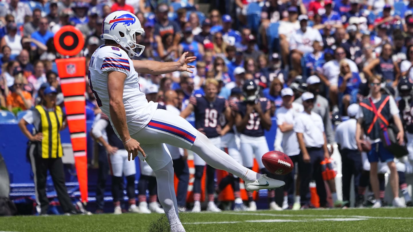 Bills Set to Release Punter Sam Martin