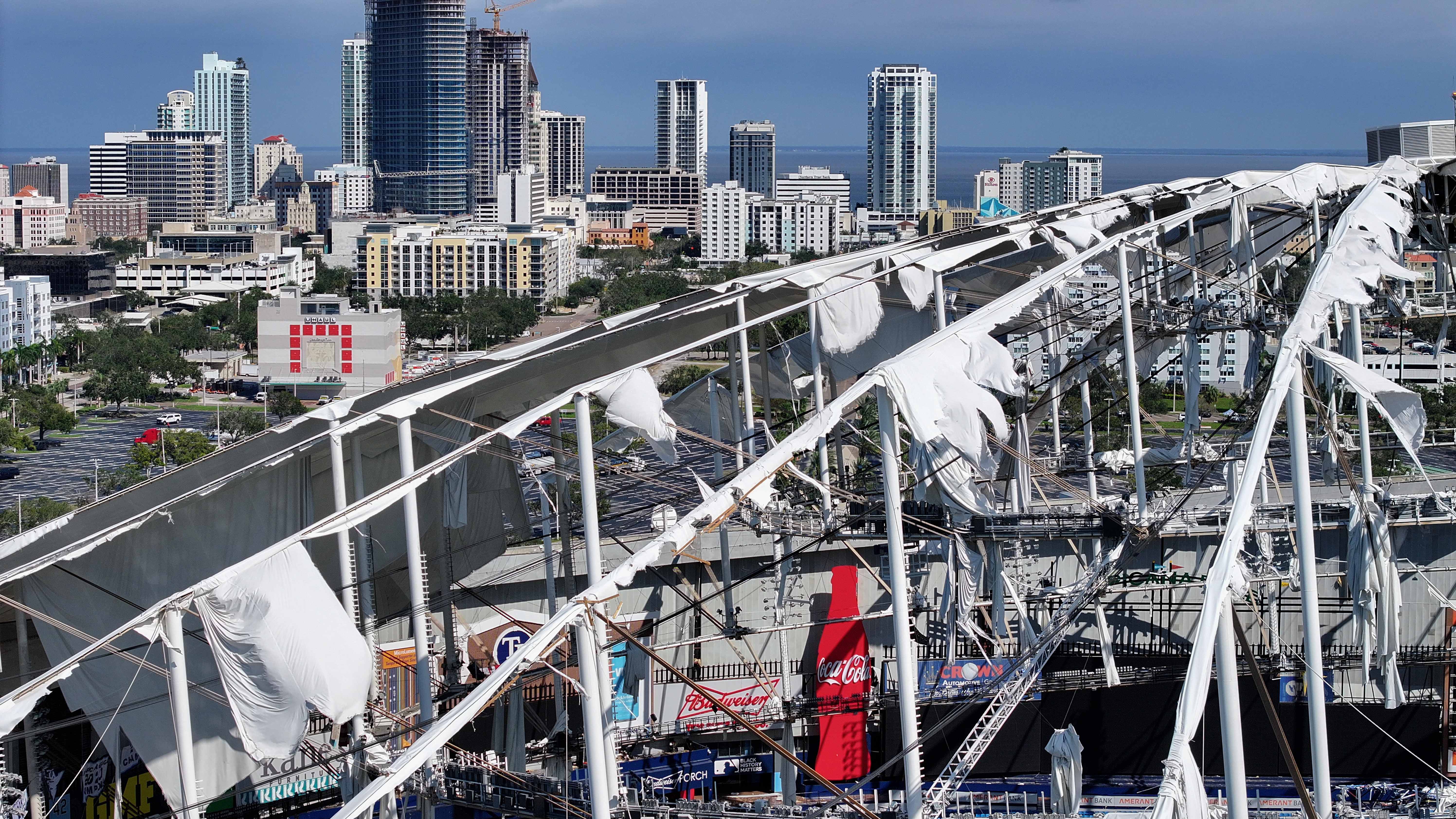 Rays in search of temporary home after Hurricane Milton destruction