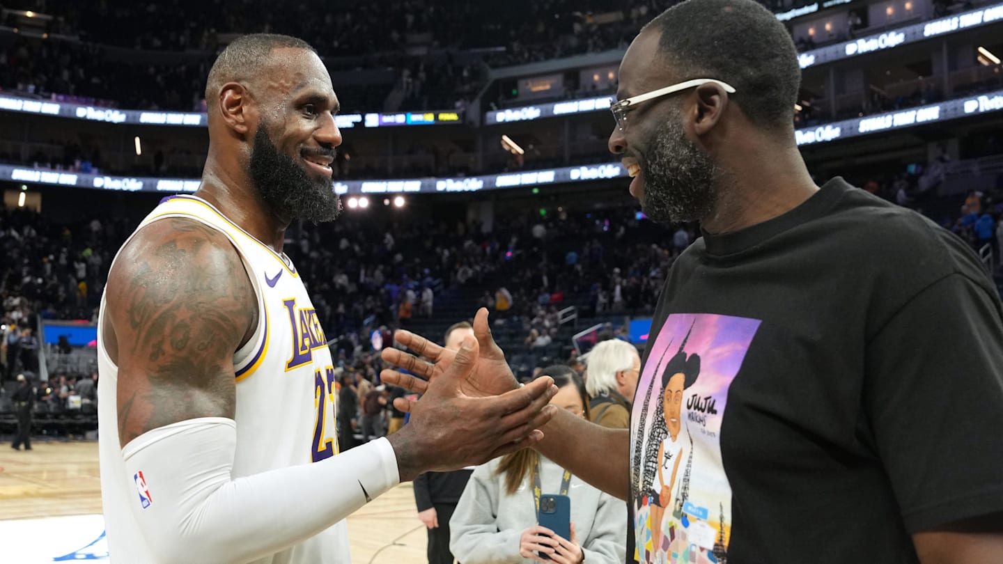 Draymond Green gets rowdy with LeBron James at Bad Bunny concert amid Lakers drama