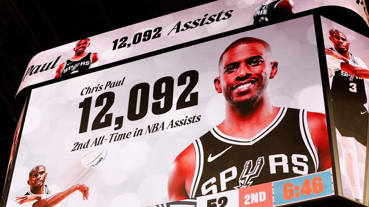NBA all-time assist leaders after Chris Paul passes Jason Kidd for ...