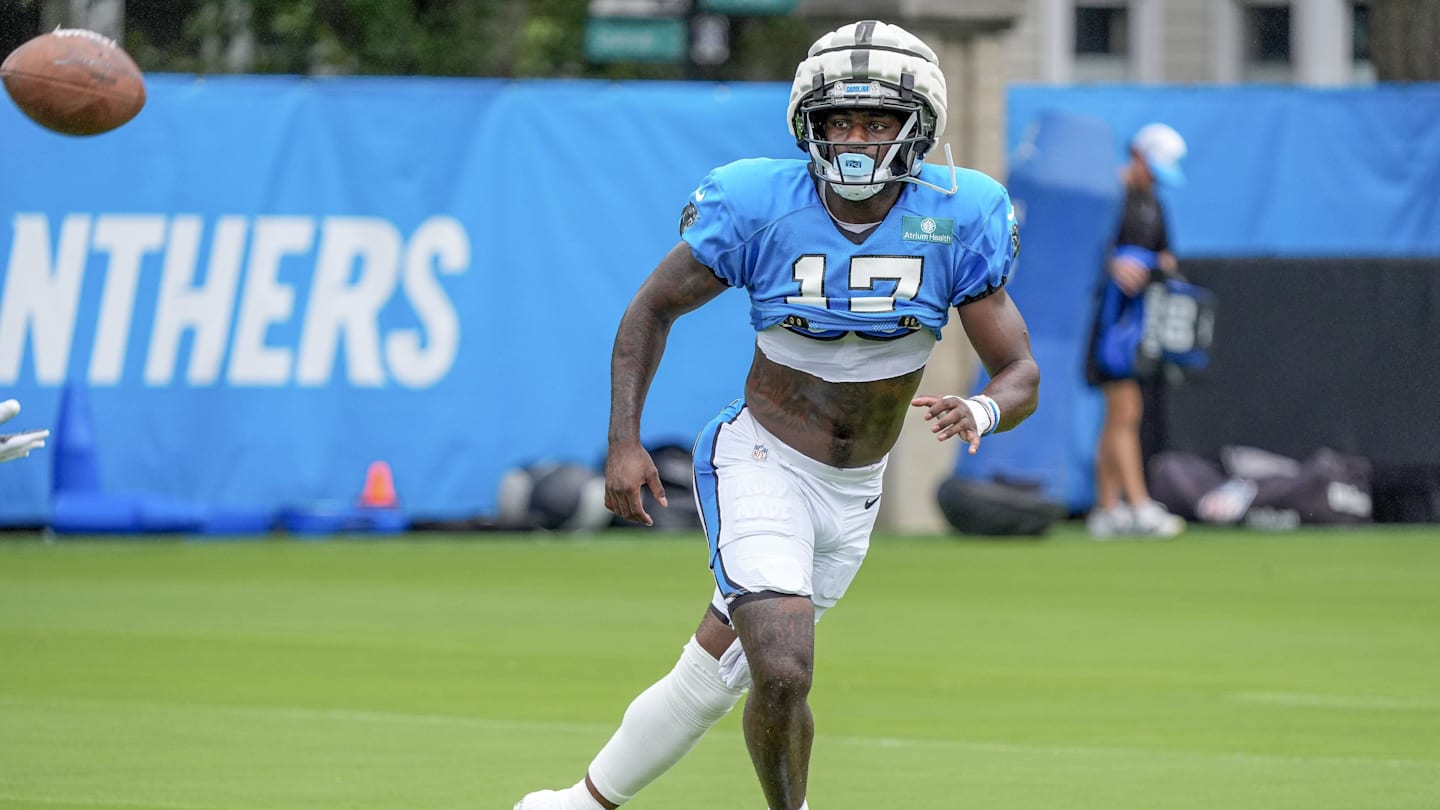 South Carolina Gamecock Xavier Legette Back Practicing with Carolina Panthers
