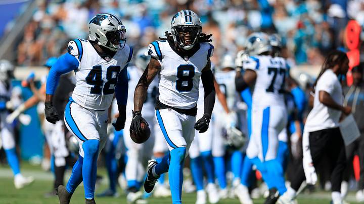 Panthers CB Jaycee Horn had Jaguars WRs in jail in Week 1