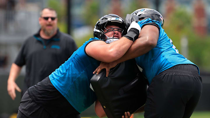 A Movie Cliché Battle for Jaguars at Left Guard?