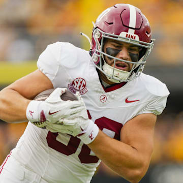 Alabama TE Josh Cuevas Carrying Veteran Mentality into Second Season