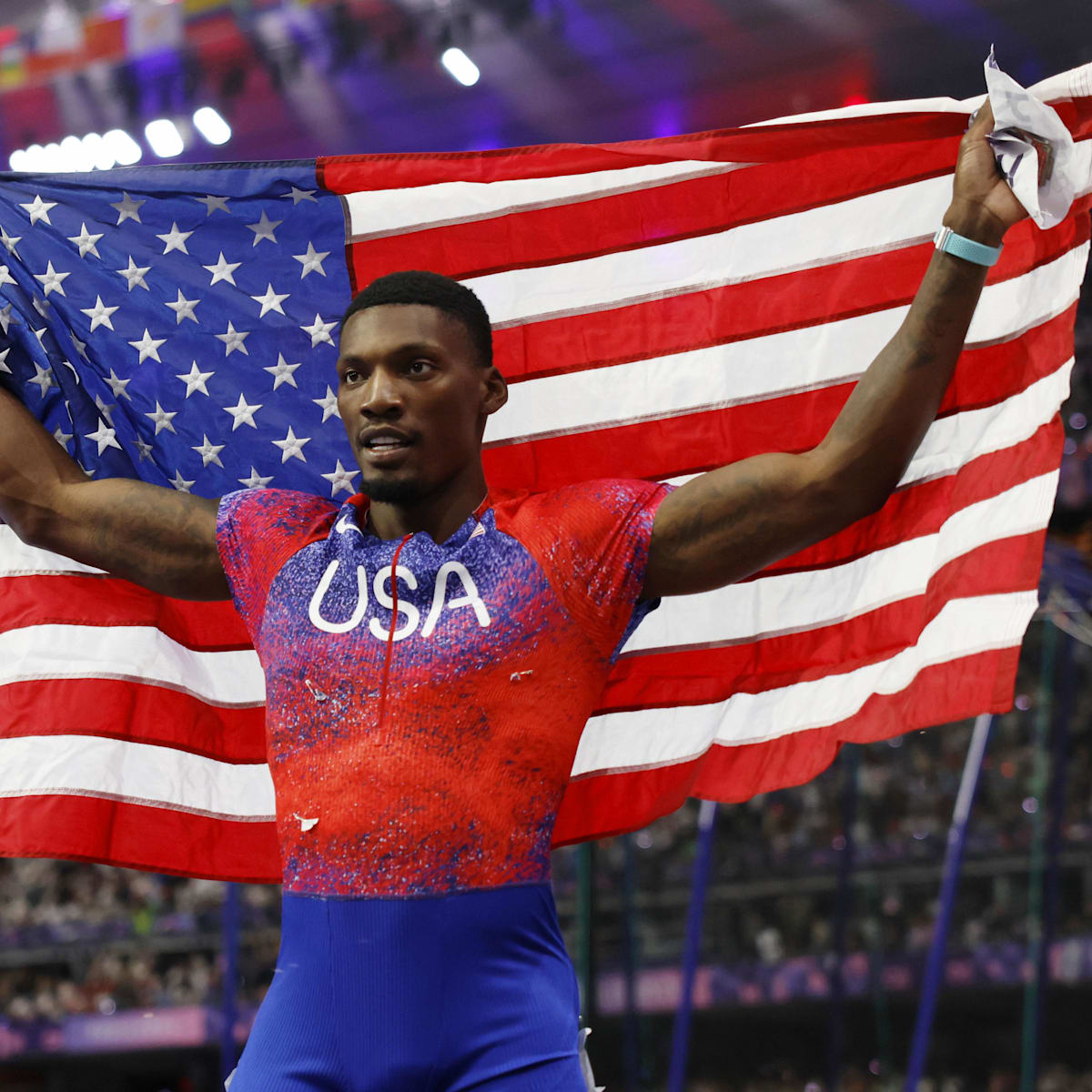 olympic track runner arrested