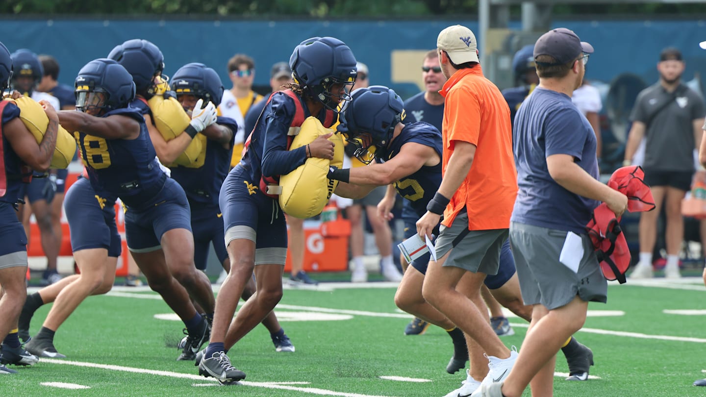 PHOTO GALLERY: WVU Football Fall Camp Day 9
