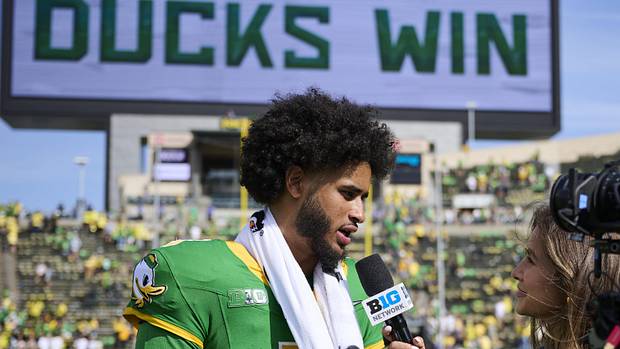Grading Oregon Quarterback Dante Moore's Performance To Start Season