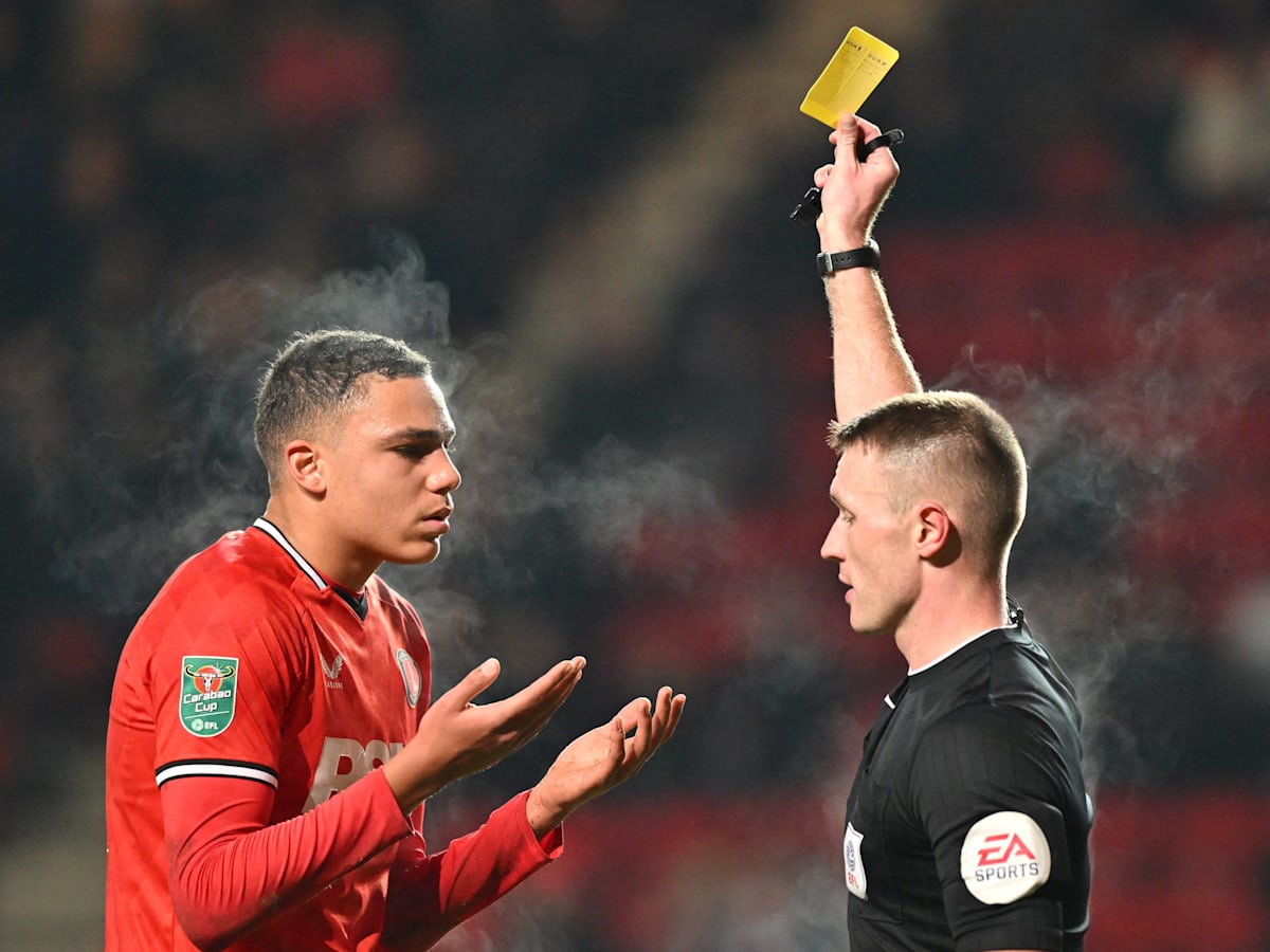 fa cup red cards