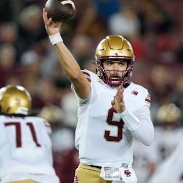 Boston College Football Captures Comeback Win Over Michigan State in Red Bandanna Gam