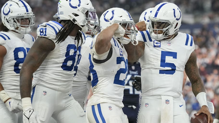 Colts' Anthony Richardson, Jonathan Taylor Stamp Names in History vs ...