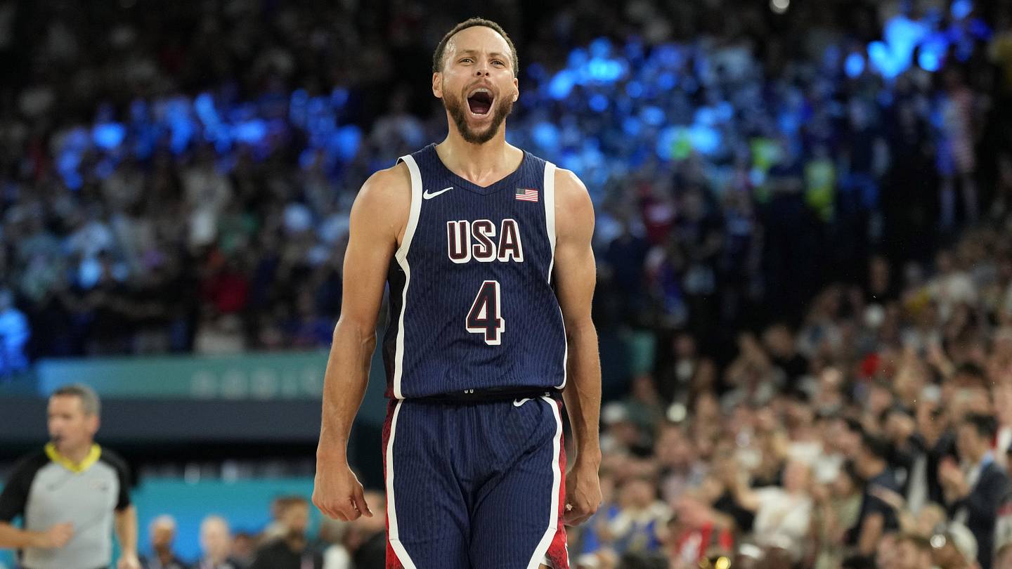 Steph Curry parties in Paris streets to MVP chants, drinking champagne ...