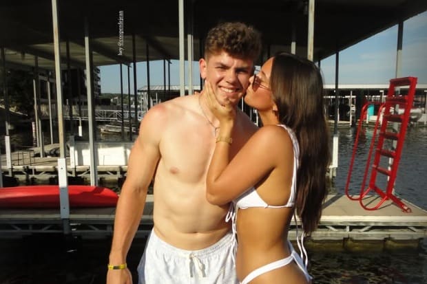 Cooper DeJean admits being new 'sex symbol' is tough on gf Steph Wilfawn