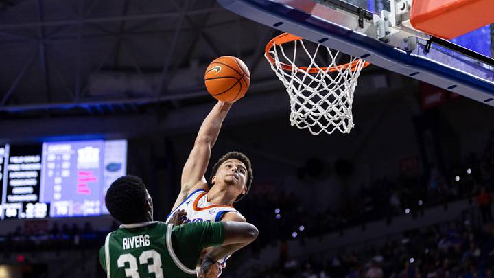 Nov 7, 2024; Gainesville, Florida, USA; Florida Gators guard Walter ...