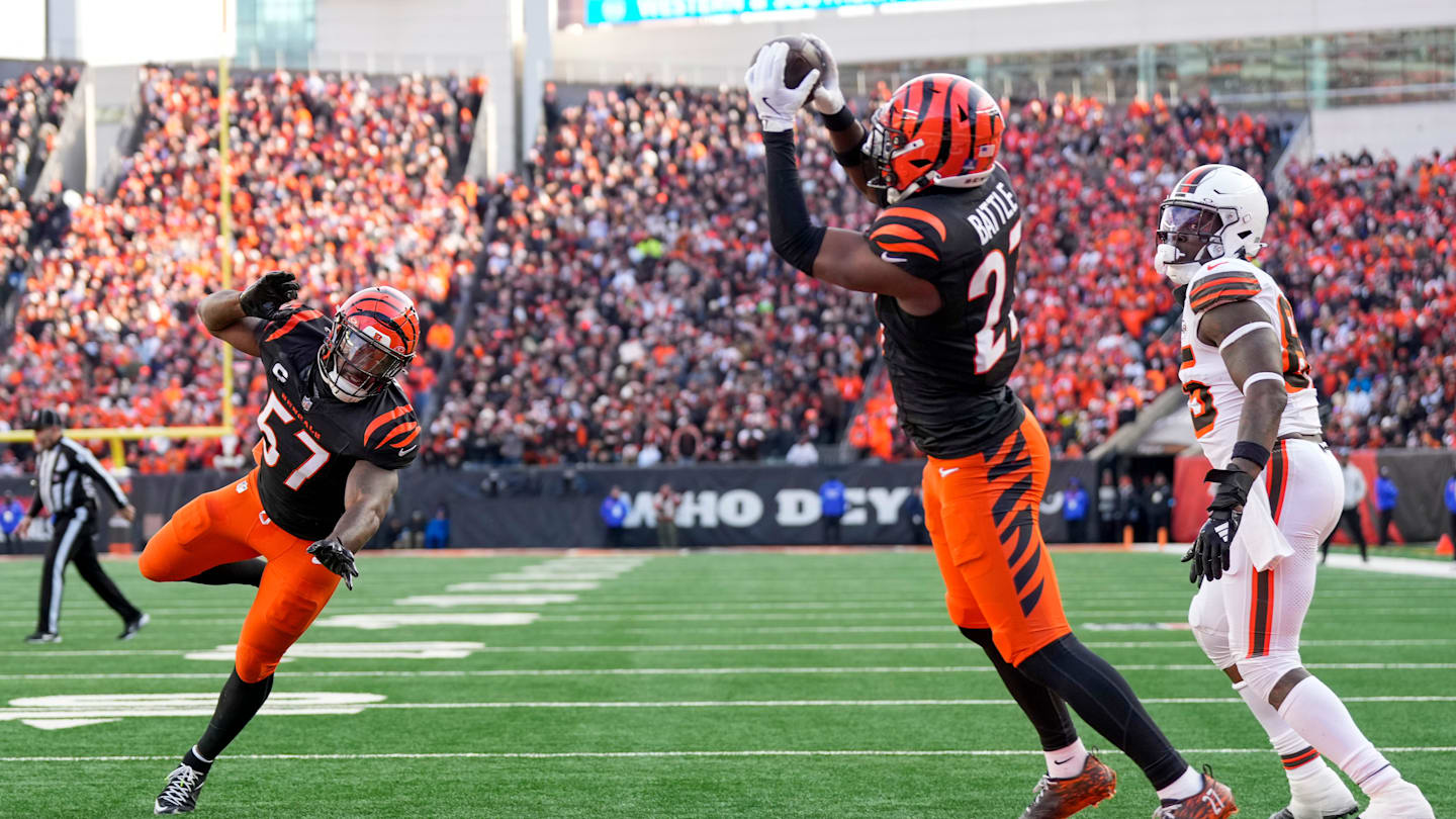 Bengals safety Jordan Battle make up for last week's gaffe with an ...