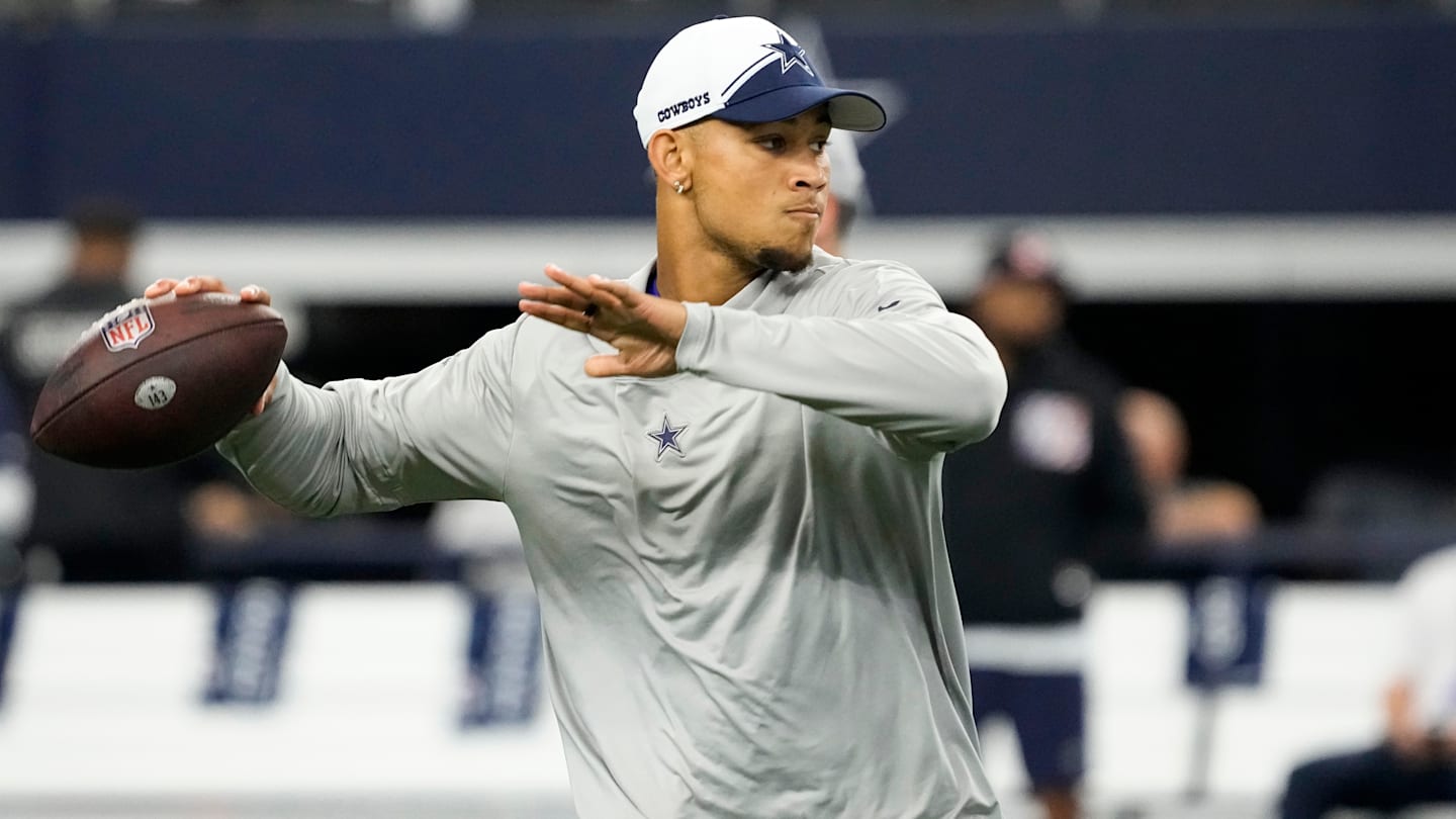 Watch Trey Lance get off to ugly start at Cowboys training camp