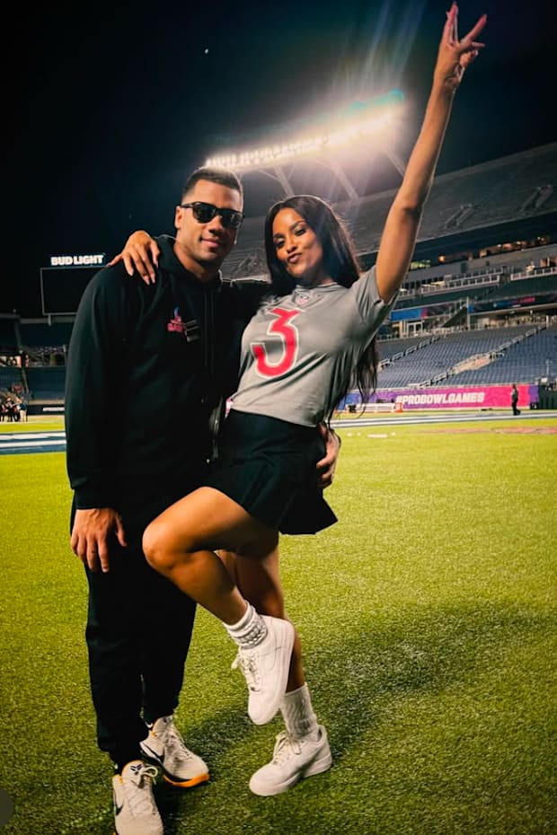 Russell Wilson’s wife Ciara crushes high school cheerleader in throwback photos