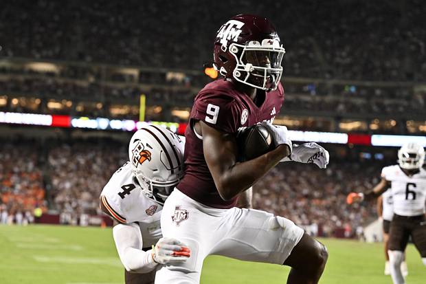 Jahdae Walker Leading the Way for Texas A&M's Undrafted Free Agents
