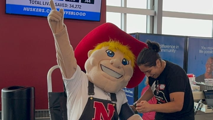 Nebraska is No. 1 in the Big Ten/Abbott Blood Drive