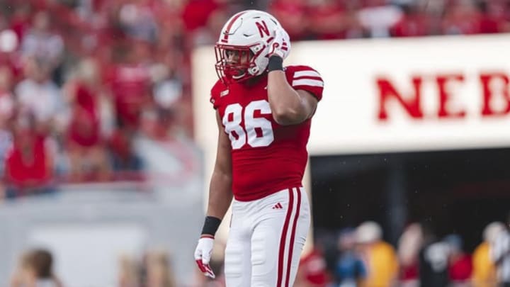 Nebraska Football Tight End AJ Rollins Enters Transfer Portal