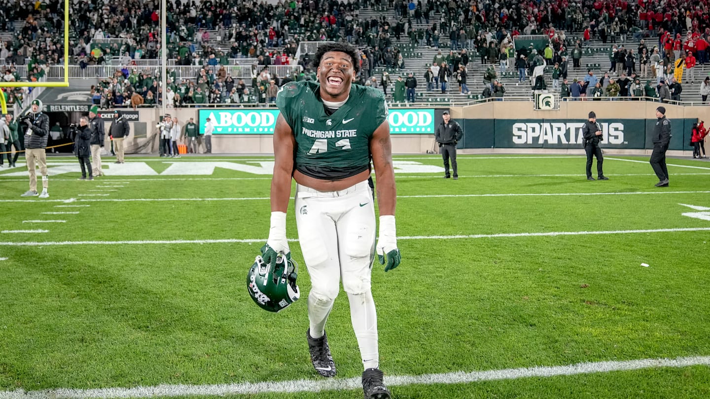 Michigan State football: Derrick Harmon removes name from transfer portal