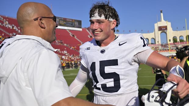 Penn State's Drew Allar Delivers Personal Defense of James Franklin