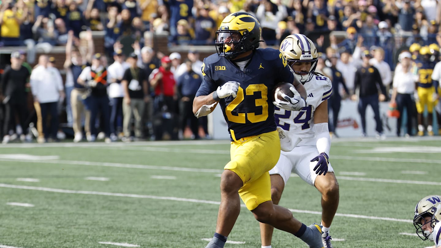 Michigan football PFF grades, snap counts following dominant win over Washington