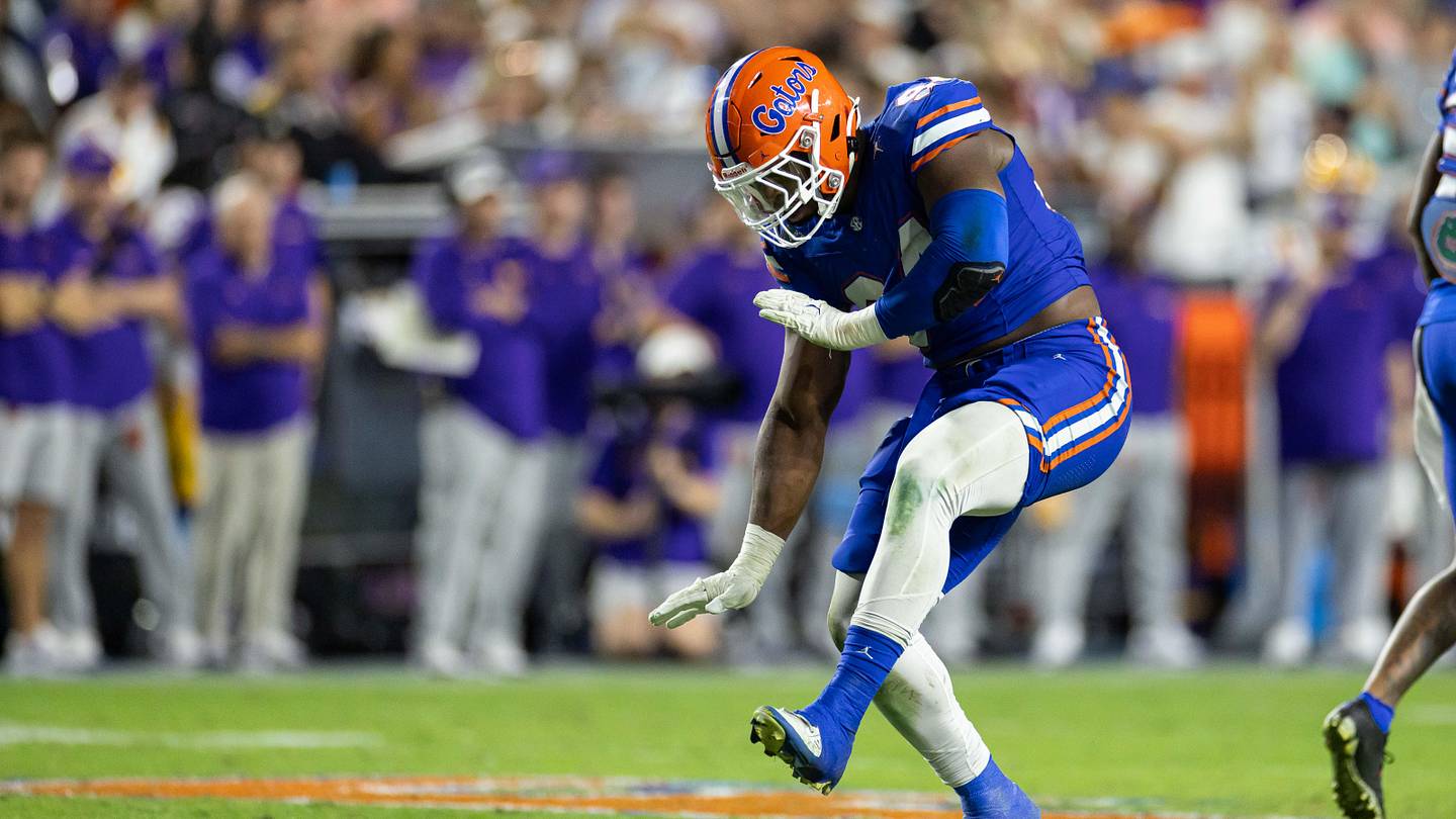 Florida Gators Tyreak Sapp on No. 1: 'That Number Doesn't Change Anything'