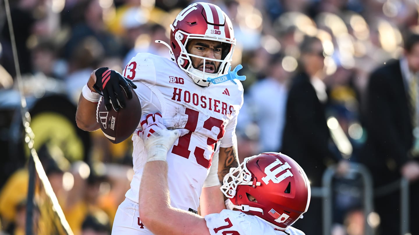 Inside Elijah Sarratt's Indiana Game-Winner and Why Curt Cignetti Won't ...