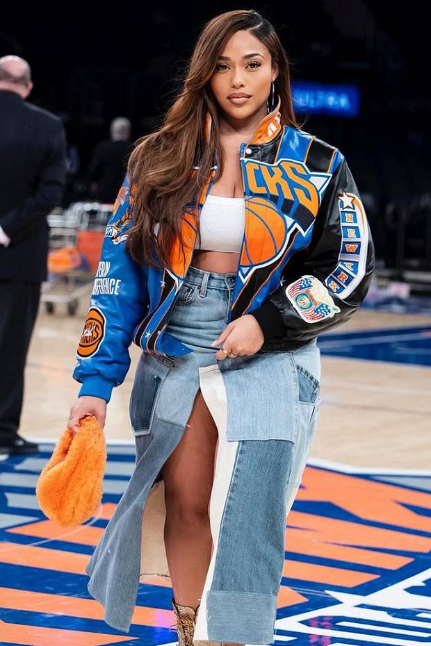 Jordyn Woods' insane Knicks fit wows Angel Reese, silences haters