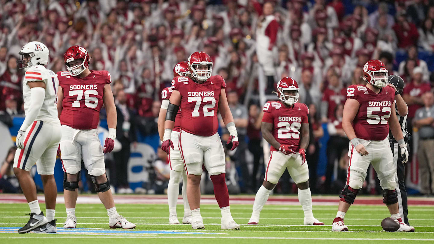 How Oklahoma's Offensive Line Built a 'Good Bond' During Summer Workouts