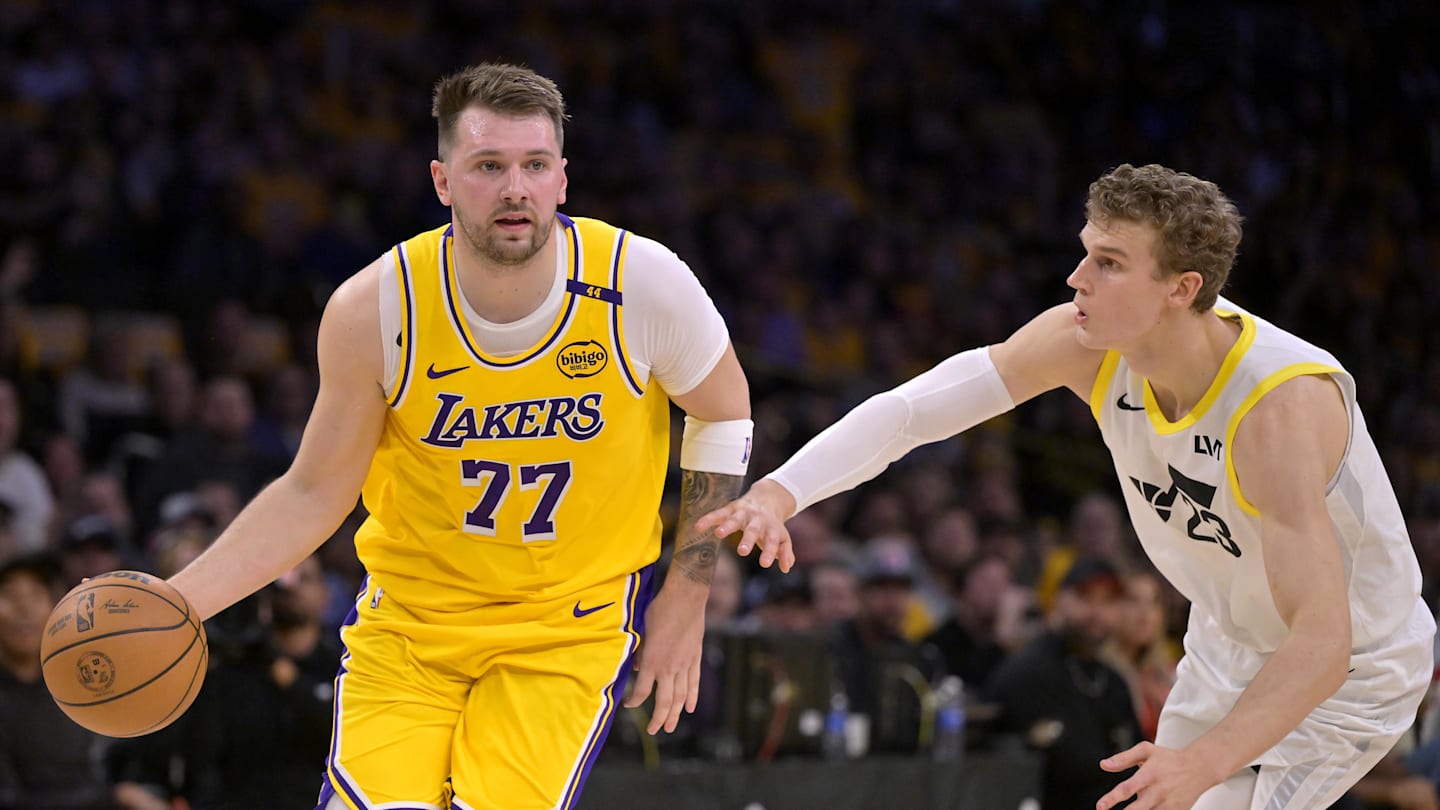 Luka Doncic's First Half with Lakers Highlighted by Full-Court Assist ...