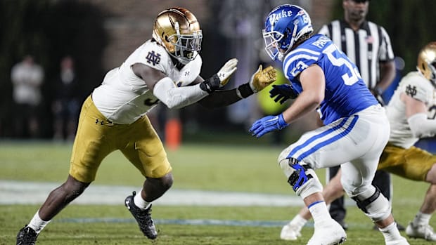 Duke Offensive Line Receives Midseason Honor