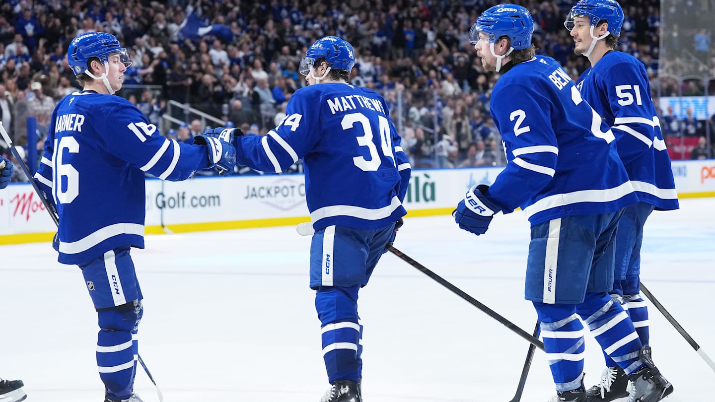 Toronto Maple Leafs Stars Dominate in Game 1 Victory