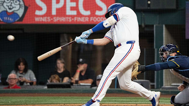 Rangers First Baseman Jake Burger Headed to Operating Table with Recent ...