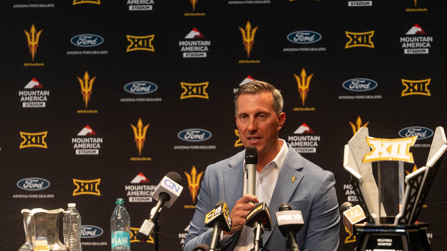 Graham Rossini Discusses Arizona State Athletics