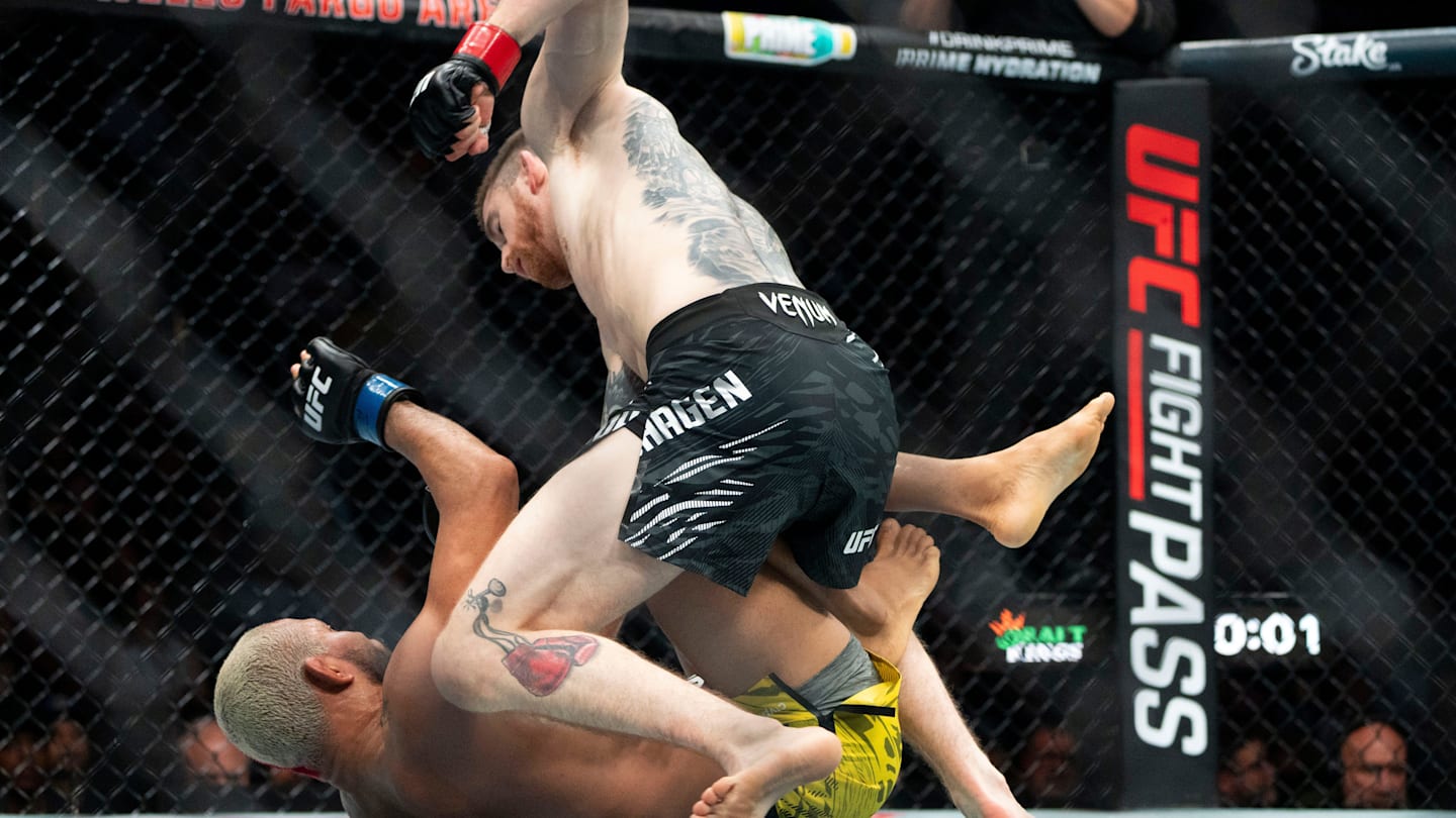 UFC Des Moines: Sandhagen vs. Figueiredo post-fight press conference ...