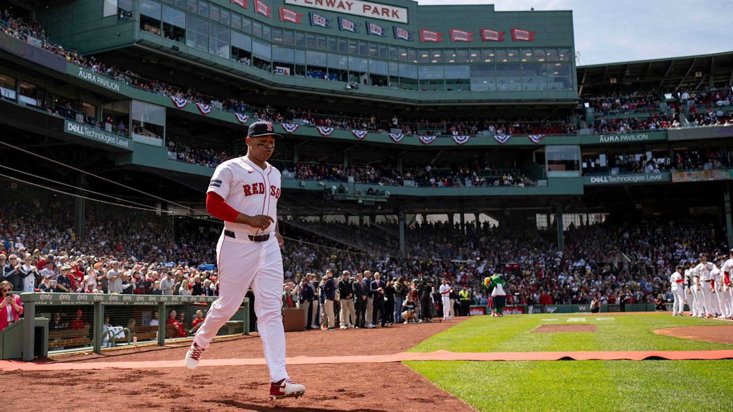 Red Sox Patriots' Day game lineup highlights one big change and Rafael ...