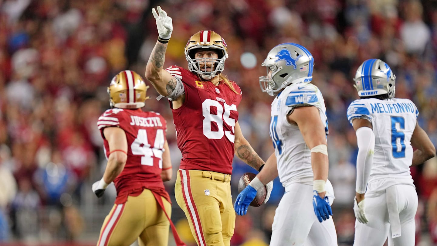 Detroit Lions Jack Campbell vs. San Francisco 49ers George Kittle is key matchup