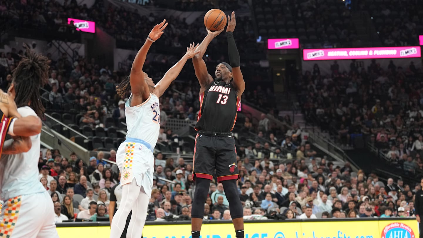 Bam Adebayo's Game-Winning Buzzer-Beater in Spurs-Heat Goes Viral