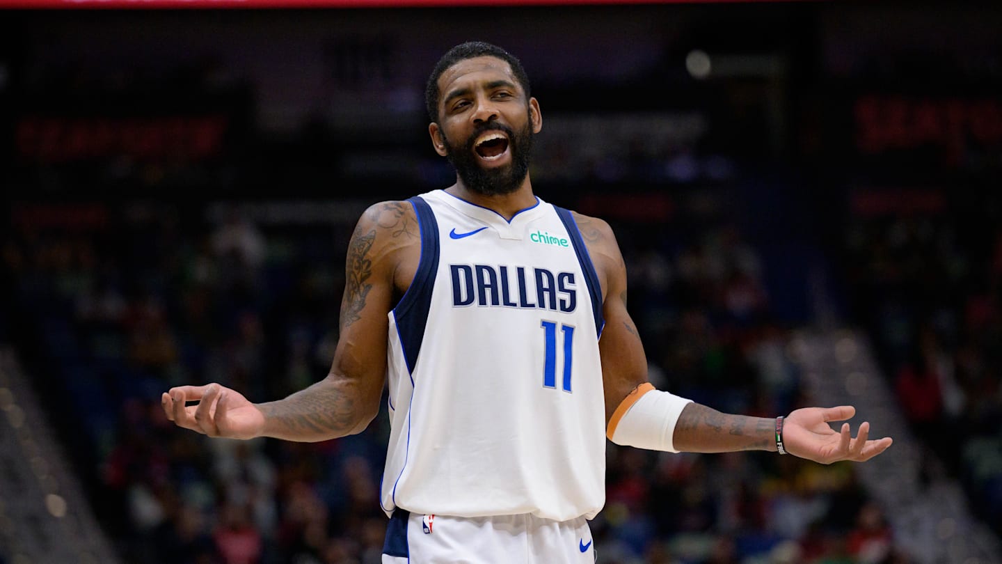 Kyrie Irving Unveils Cowboy Boot Sneakers at New York Fashion Week