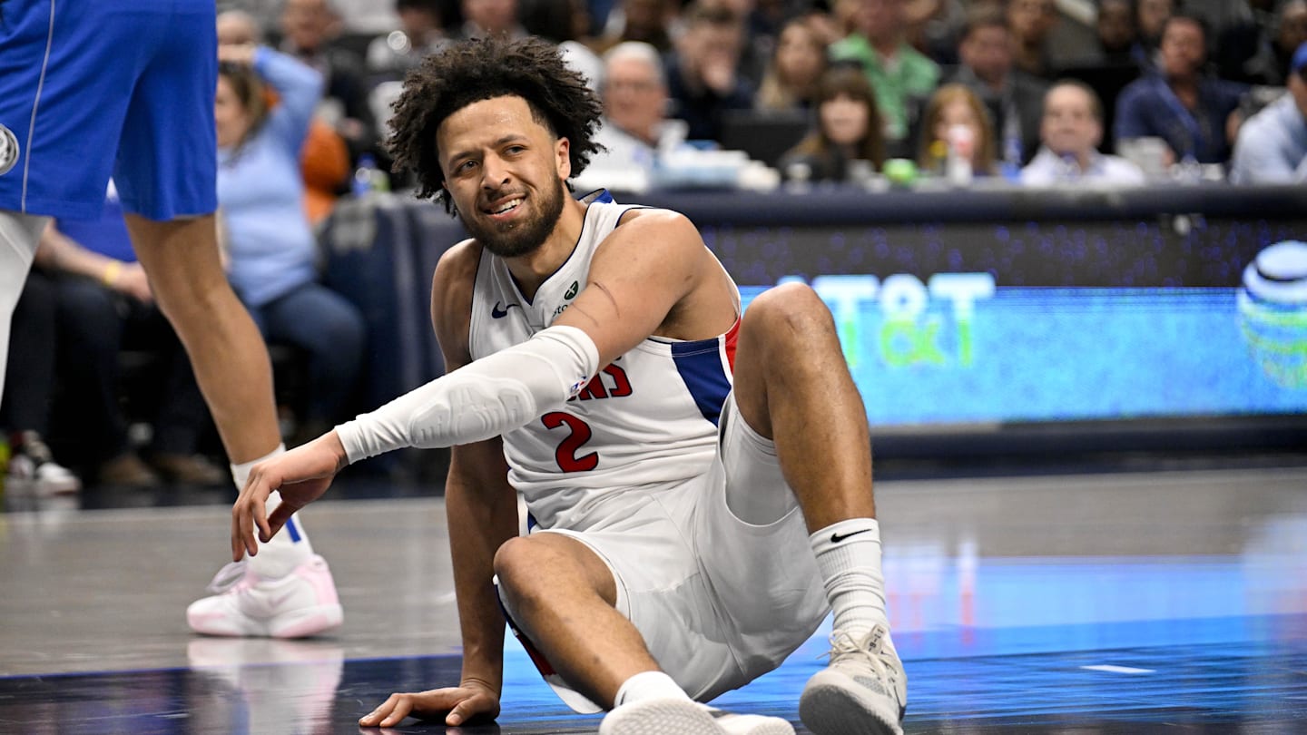 Detroit Pistons Make Cade Cunningham Injury Announcement