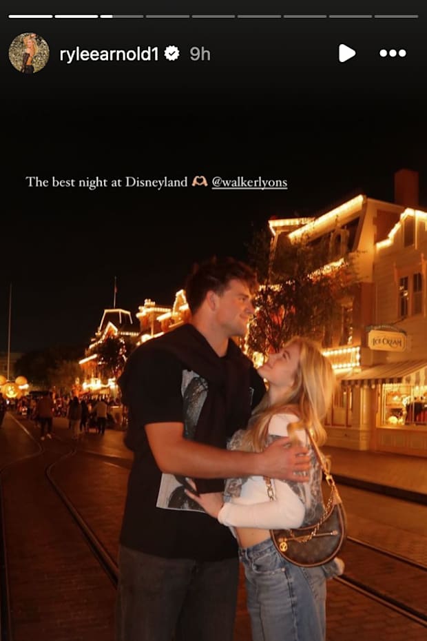 USC tight end Walker Lyons' romance with 'DWTS' pro confirmed