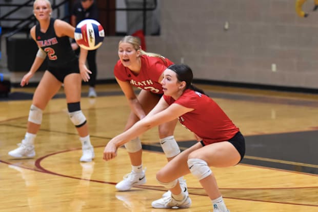 Photos: Rockwall-Heath vs. Walnut Grove in TX Varsity high school volleyball showdown