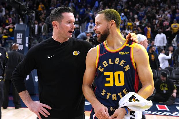 Steph Curry's classy gesture to JJ Redick despite Lakers beating Warriors