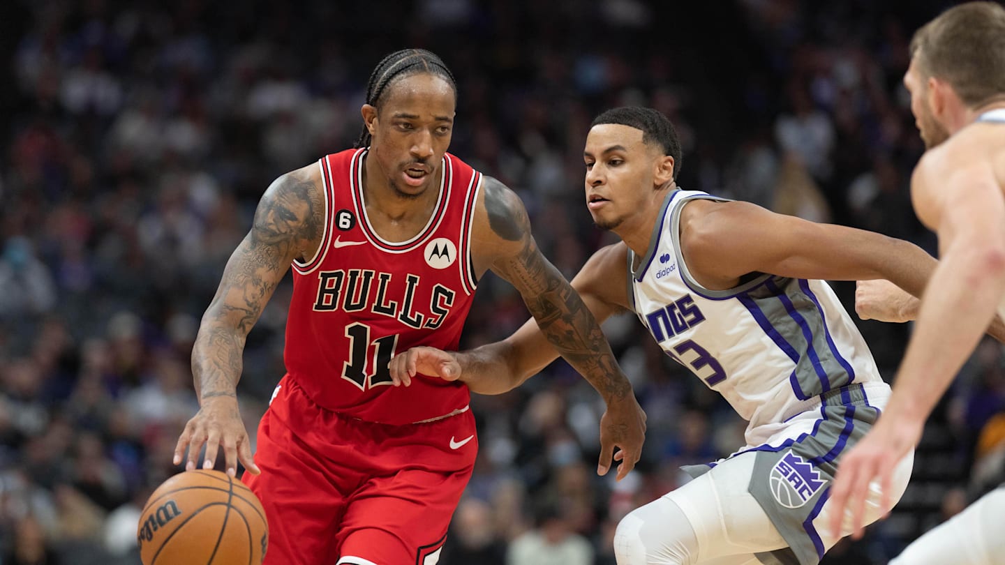 The Sacramento Kings projected starting lineup after trading for DeMar ...