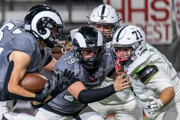 Photos: Highland (ID) vs. SLAM Nevada (NV) Varsity high school football ...