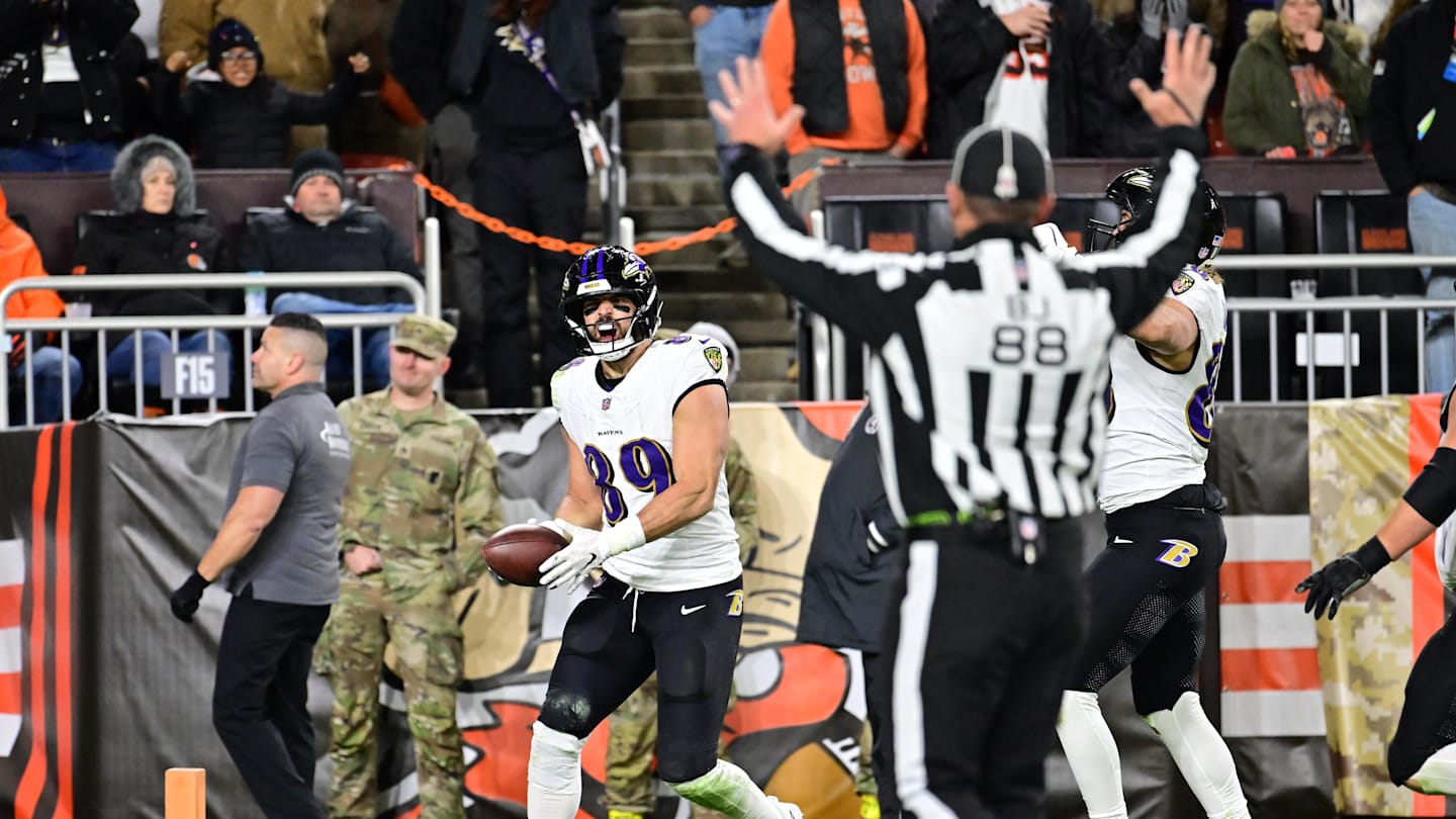 Baltimore Ravens' Mark Andrews Extends Win Streak Against Cleveland Browns