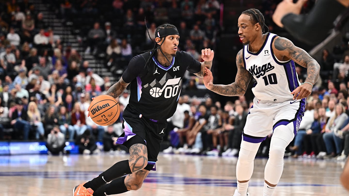 Utah Jazz G Jordan Clarkson Reacts to Rough Shooting Night