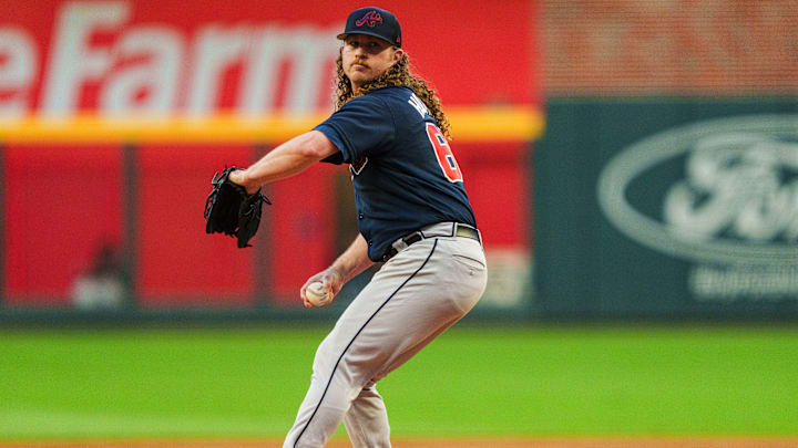 Braves give decade-long minor leaguer with incredible hair first crack ...