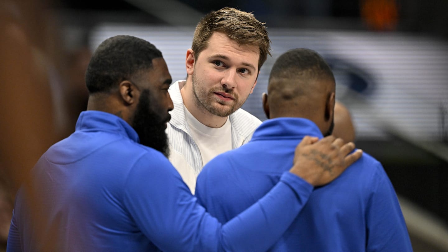 Mavericks fans host bizarre funeral outside of arena after Luka Doncic ...